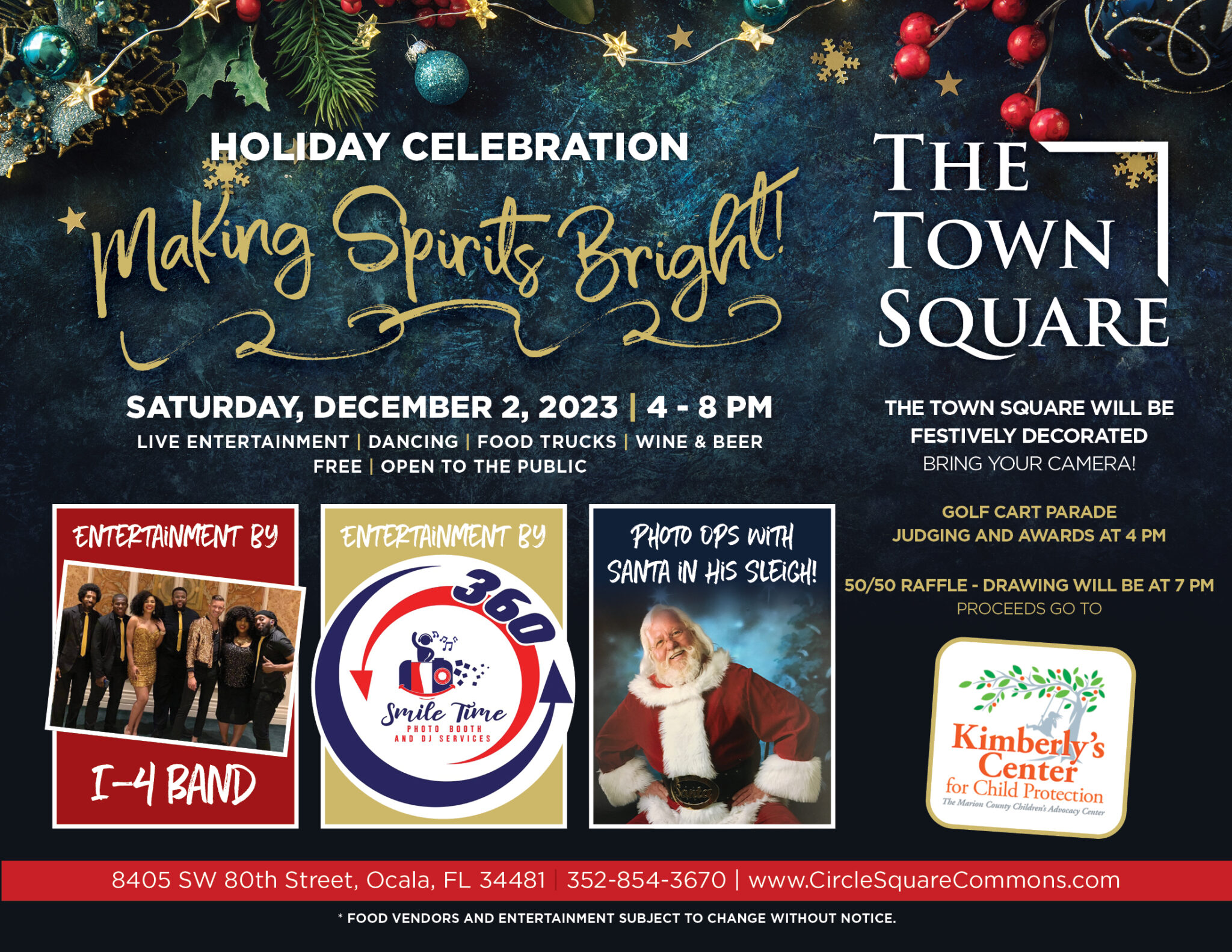 Making Spirits Bright Holiday Celebration – Circle Square Commons